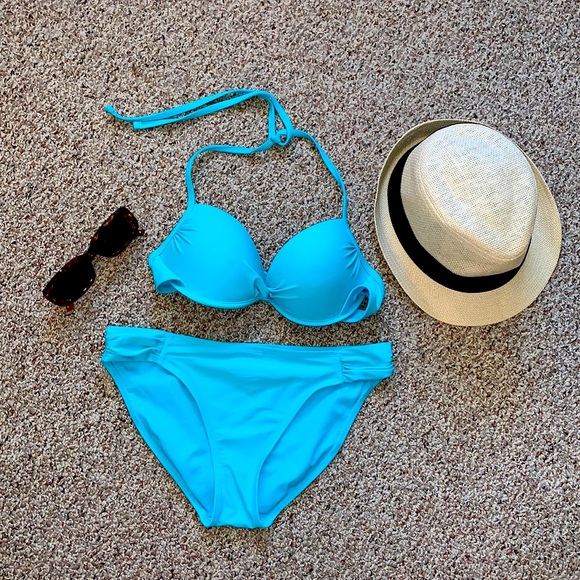 Xhilaration | Swim | Beautiful Blue Bikini Set | Poshmark